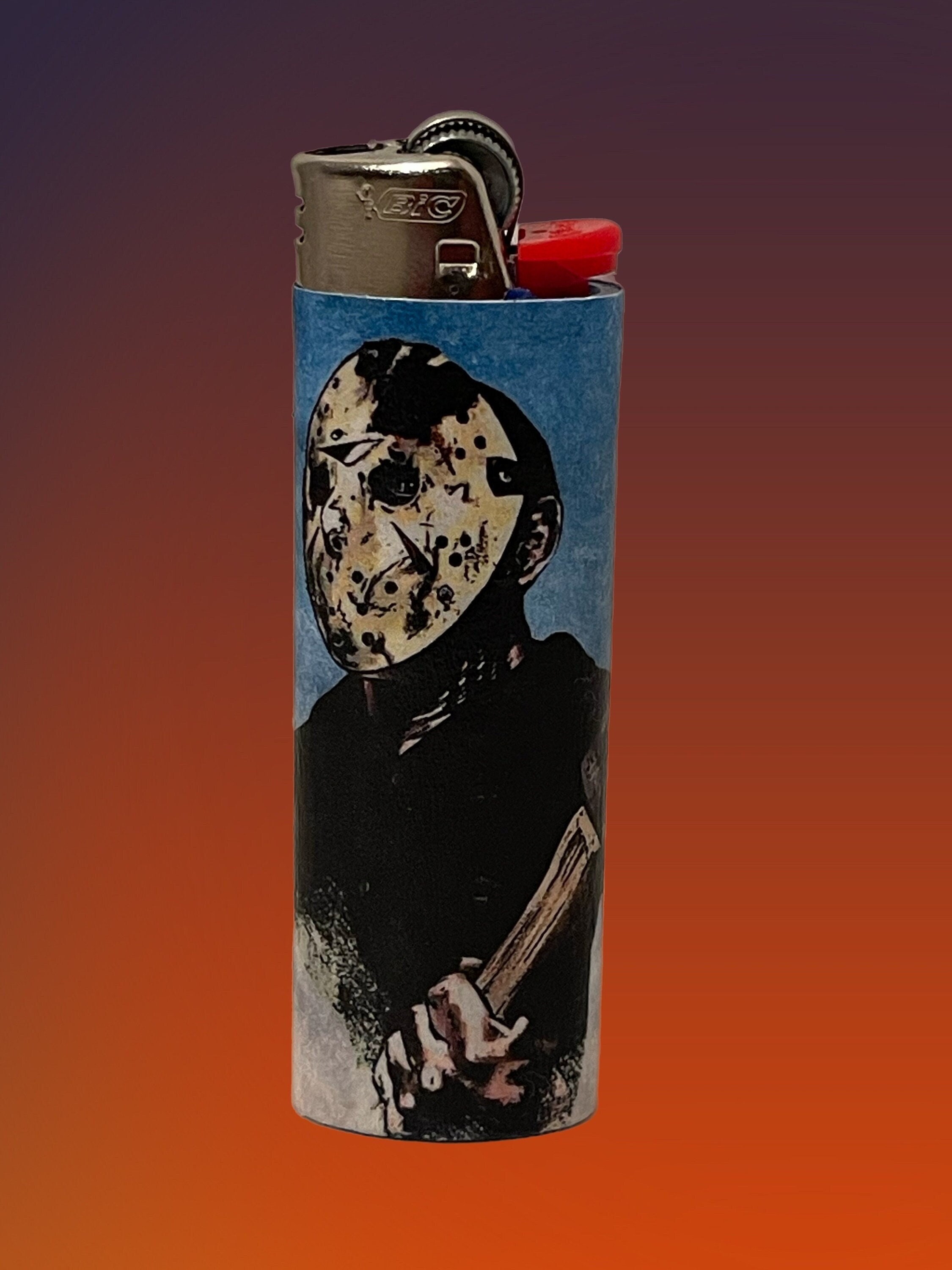 Jason Voorhees BIC Lighter Friday the 13th Horror Halloween Customized ...