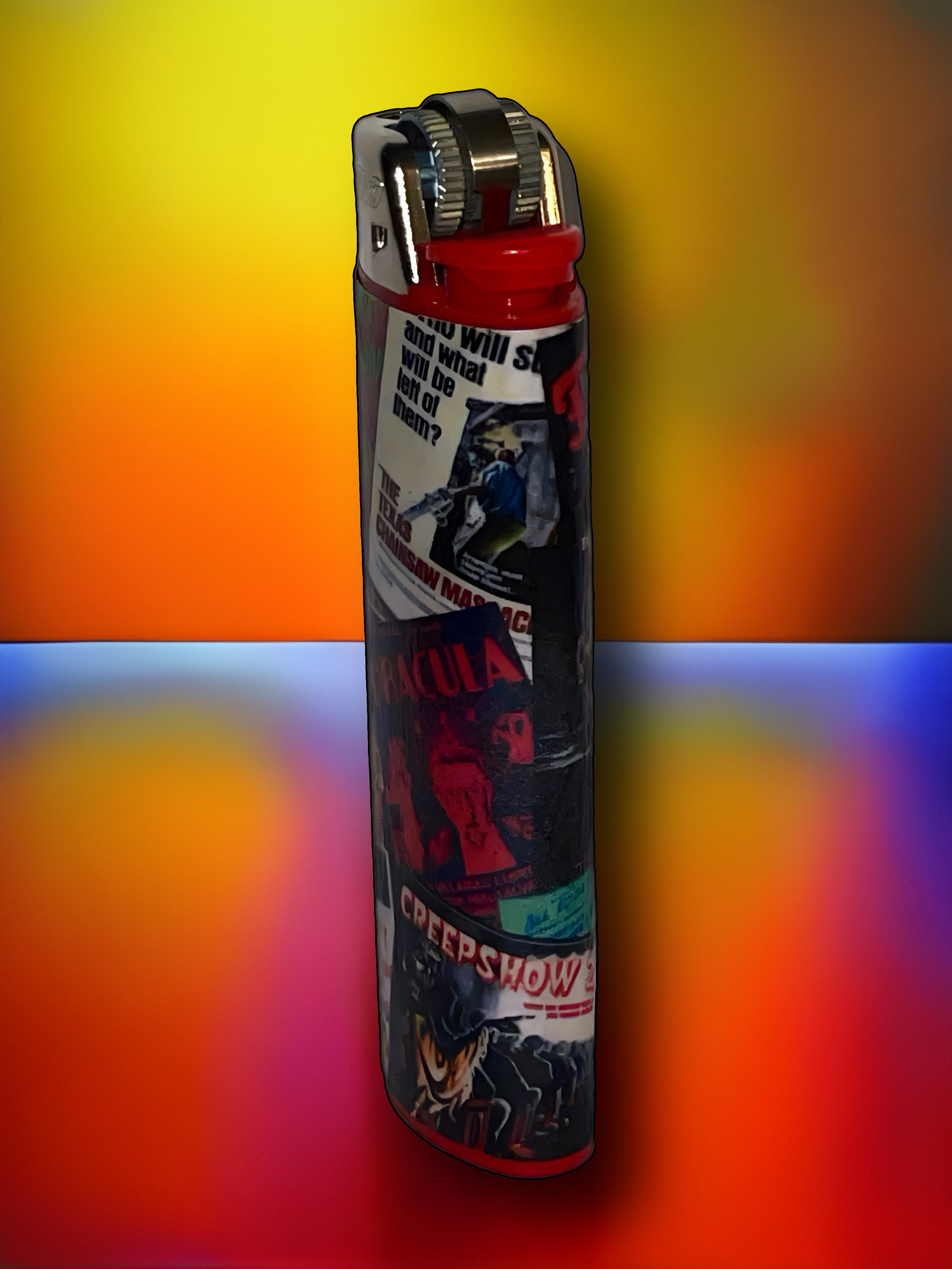 Horror Movie Posters BIC Lighter Freddy Jason Voorhees Michael Myers ...