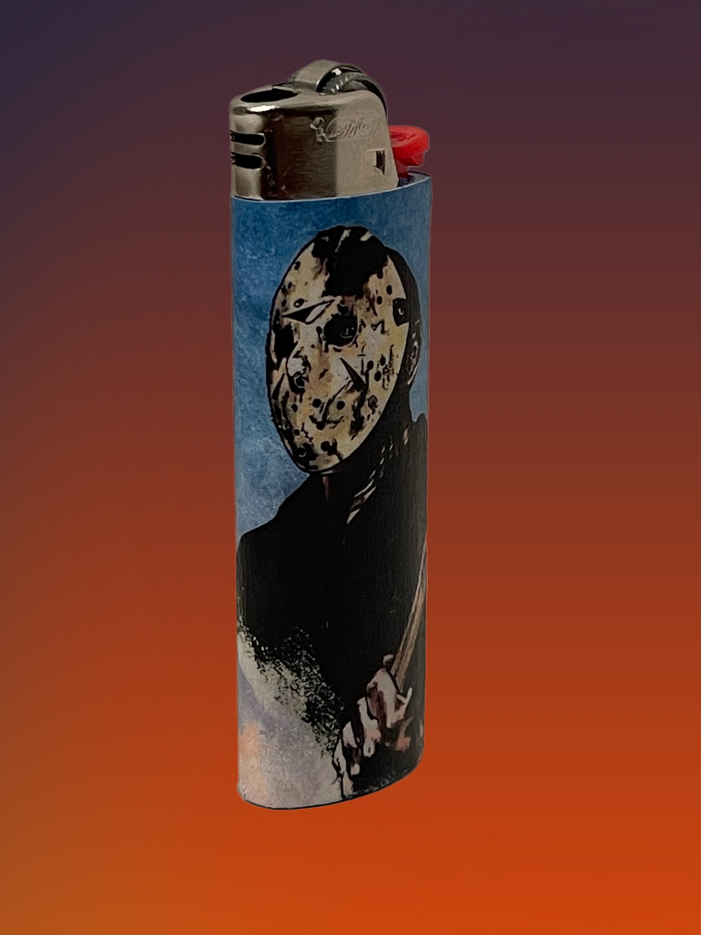 Jason Voorhees BIC Lighter Friday the 13th Horror Halloween Customized ...