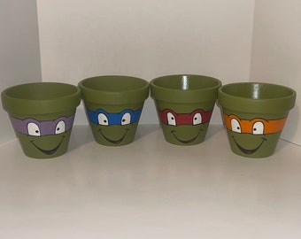 Teenage Mutant Ninja Turtles Planter - Etsy