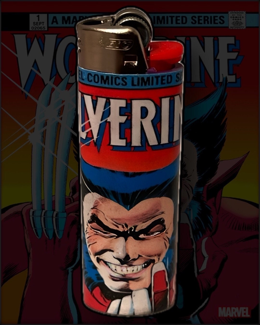 Wolverine #1 - BIC Lighter - Sabertooth - X-men - Mutants - Super Hero ...