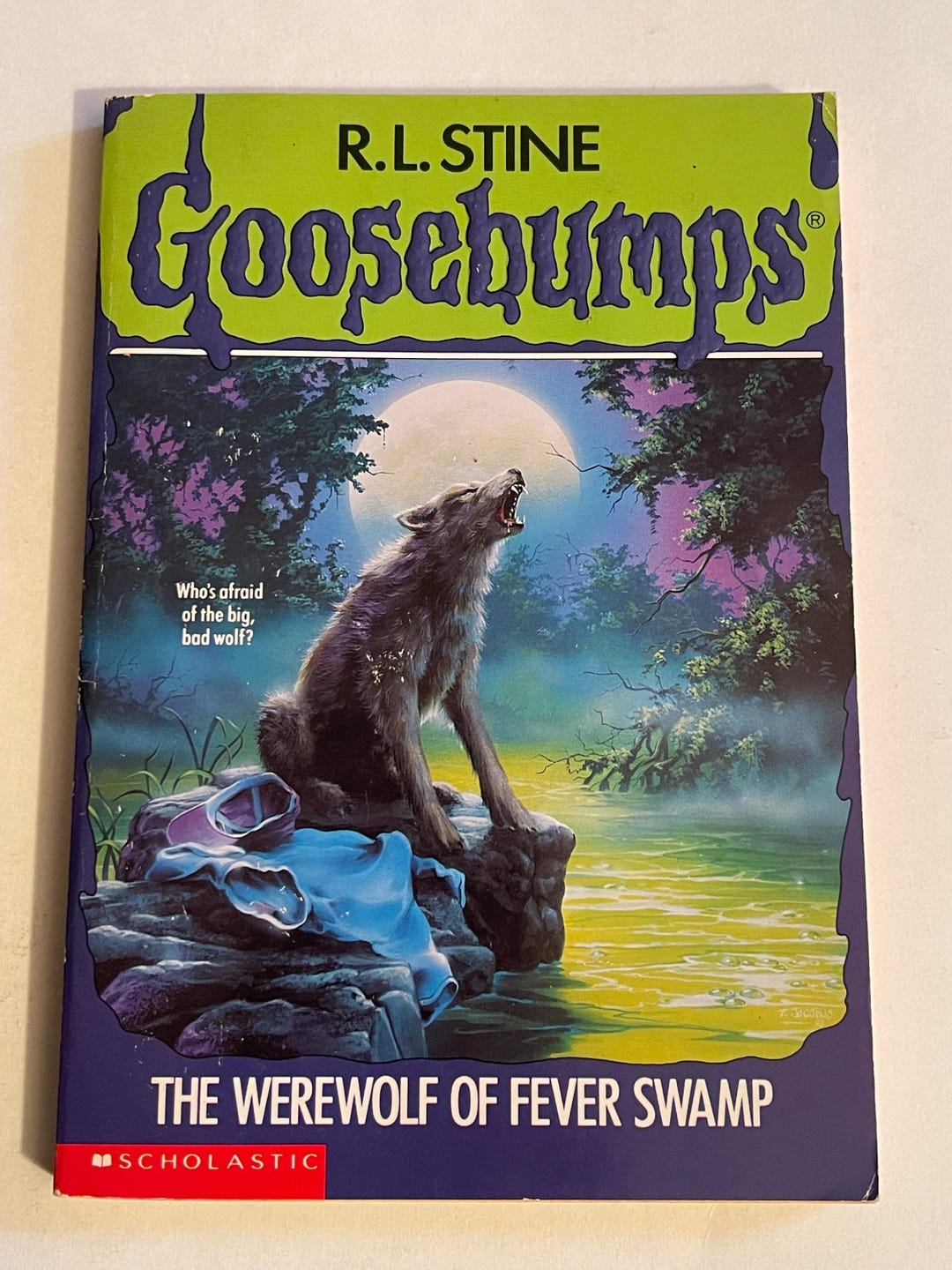 Goosebumps - the Werewolf of Swamp Fever #14 (1993) - Paperback - R.L ...
