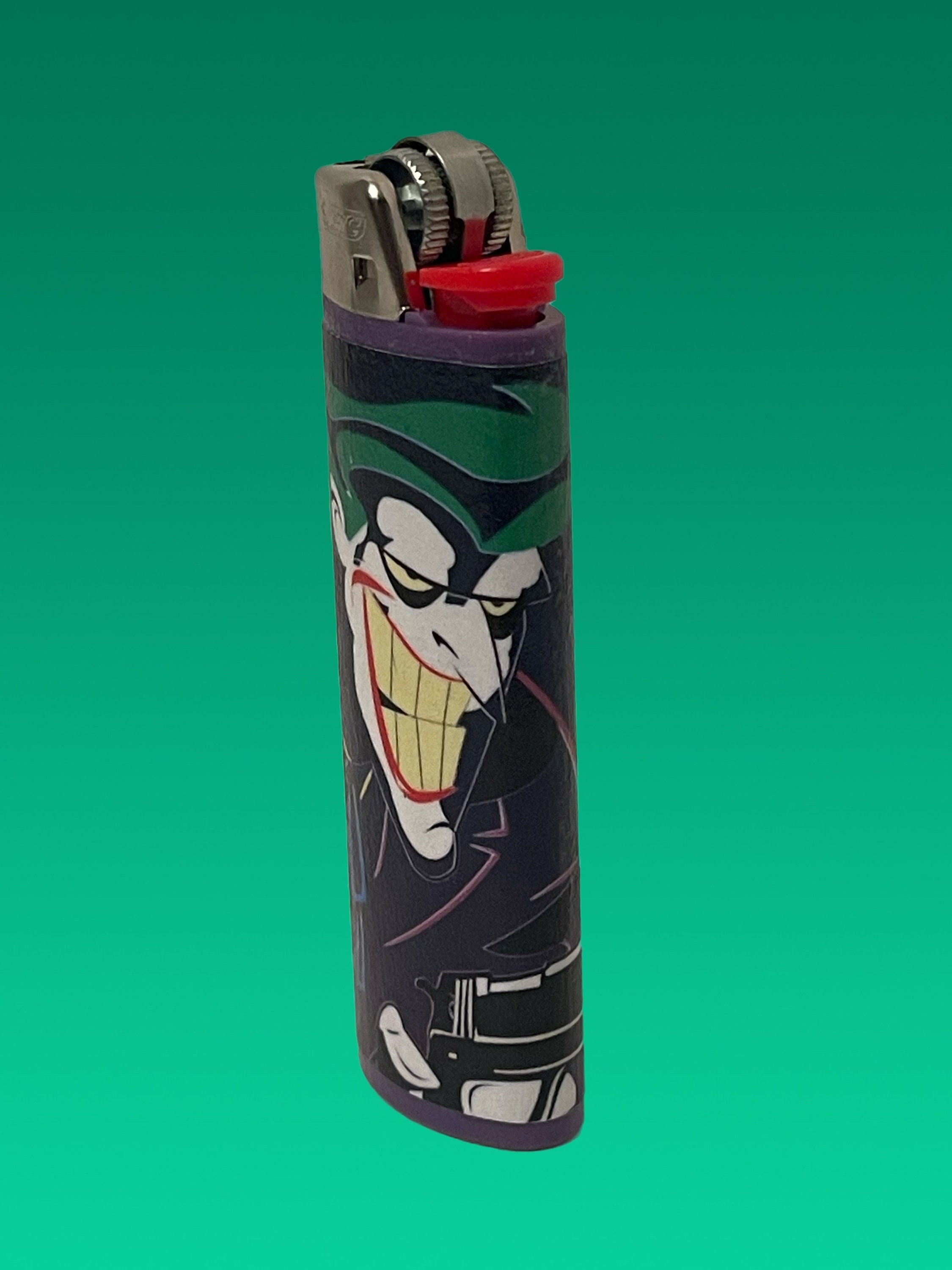 The Joker BIC Lighter Batman Super Villian Halloween Customized ...