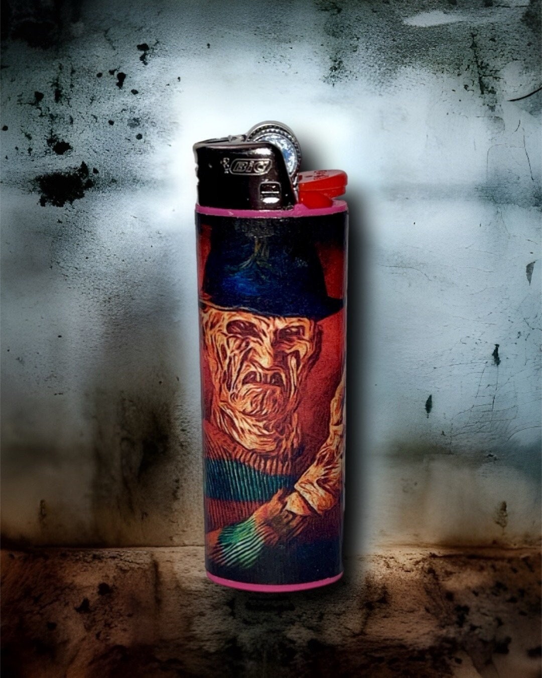 Freddy Kreuger - BIC Lighter - Nightmare on Elm St - Horror - Halloween ...