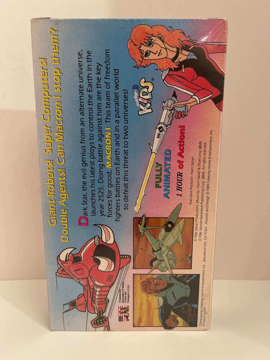 Macron 1 Dark Stars Revenge VHS Anime - Etsy