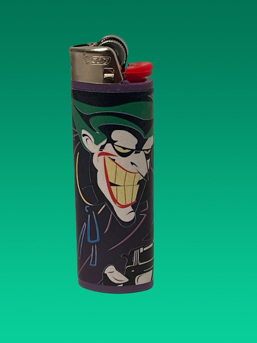 The Joker BIC Lighter Batman Super Villian Halloween Customized ...