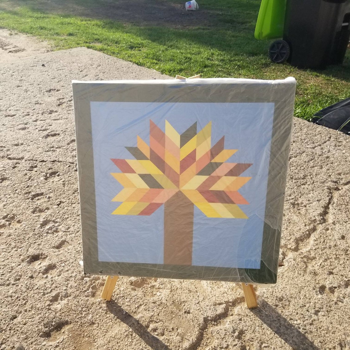 2'x2' "tree of Life" Barn Quilt Nature Barn Quilt Exterior Decor - Etsy