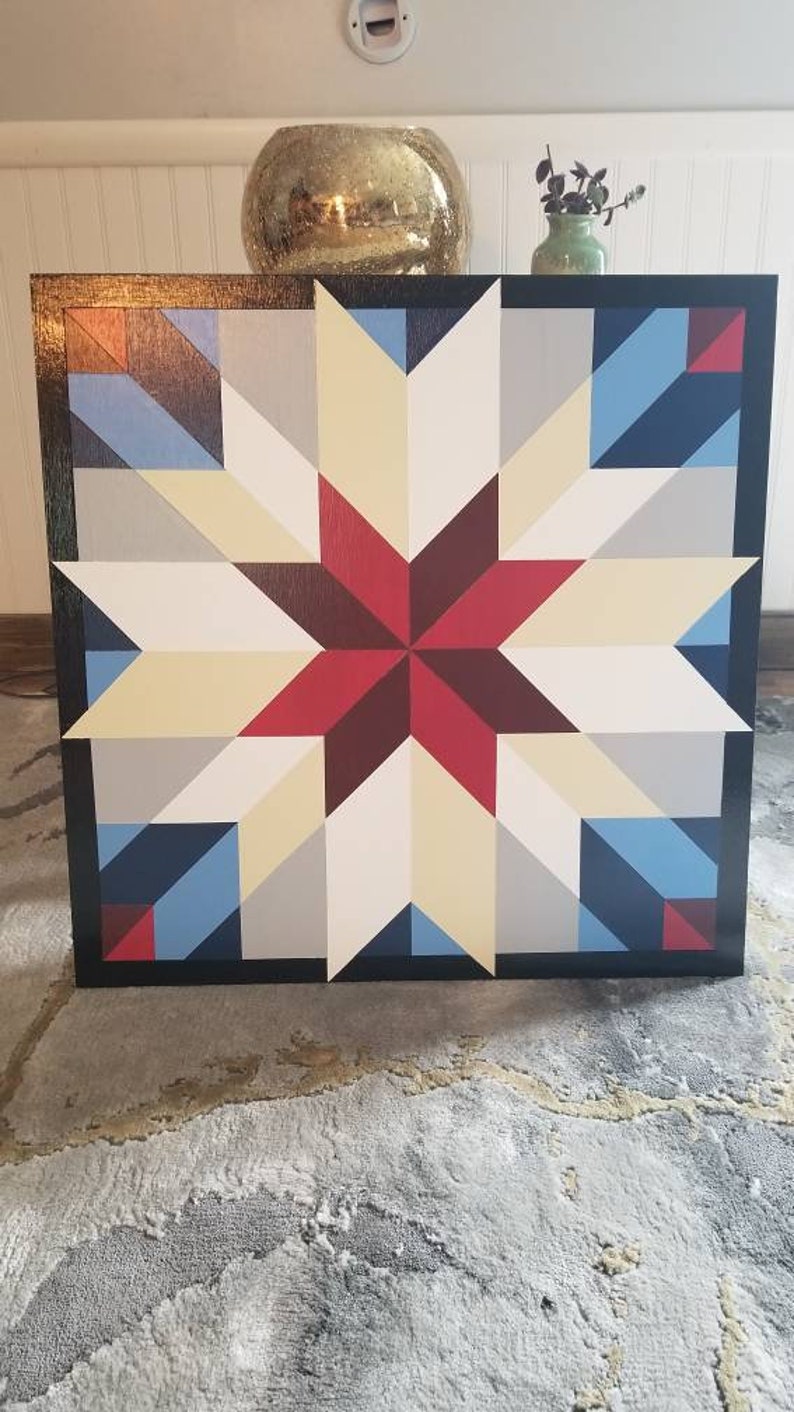 Barn Quilt American Decor Patriotic Decorations Farmhouse Decor - Etsy