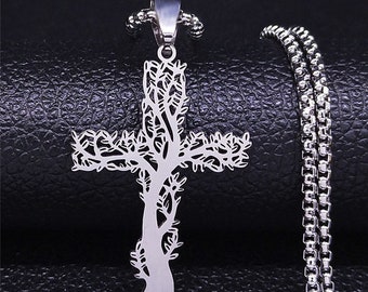 Tree of Life Cross | Etsy