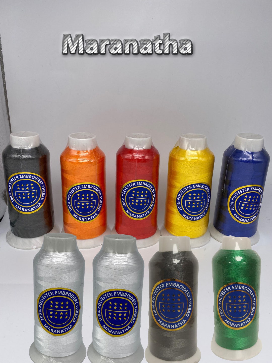 Embroidery Machine Polyester Thread 5000 Yds Xlent Quality 4 Tajima ...