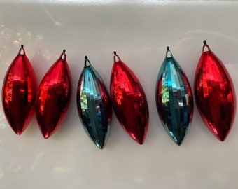 Plastic Teardrop Ornaments - Etsy