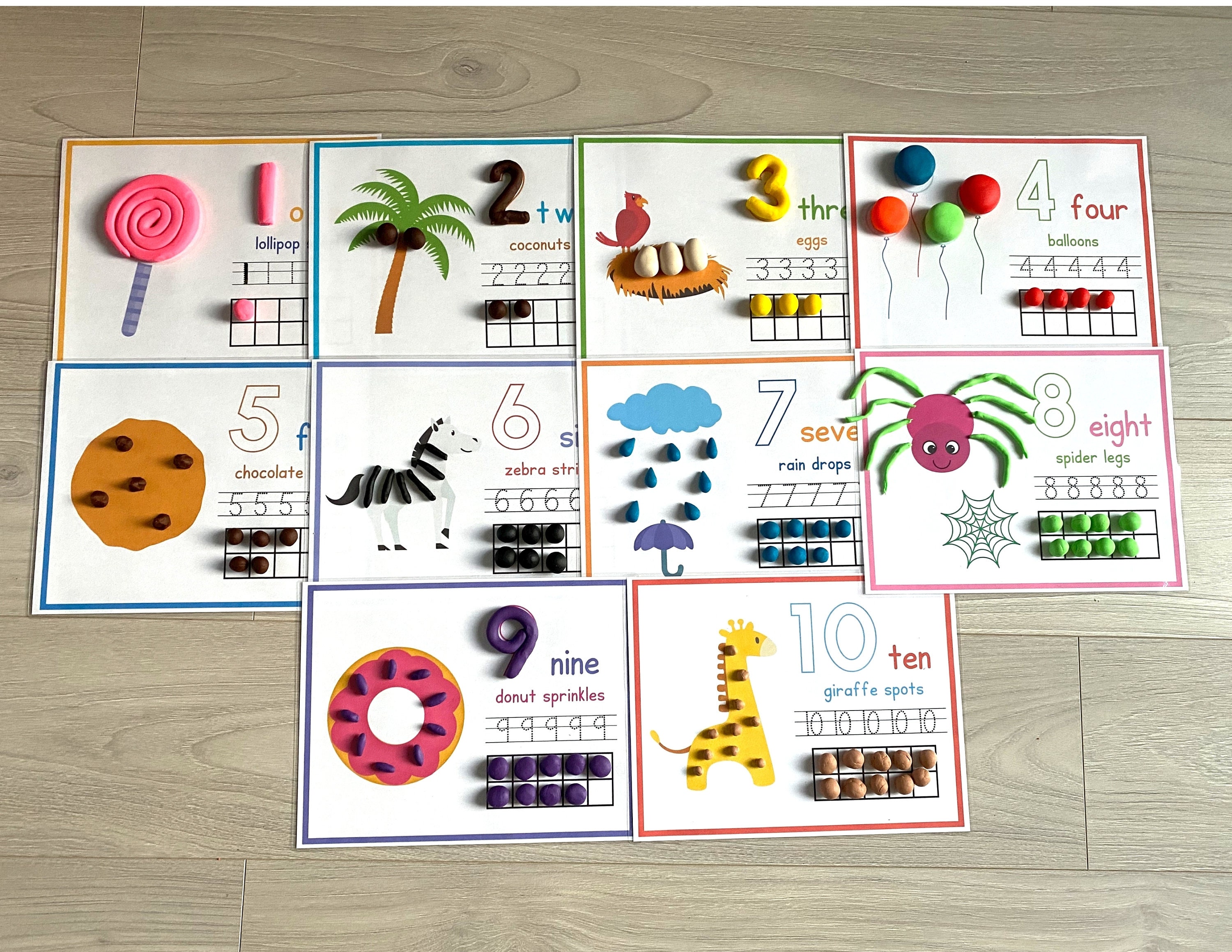 Learning & School Toys & Games Busy Book Printable Gift for Kids PLAY ...
