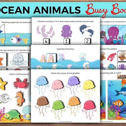 Toddler Busy Book Page Matching Activities Toddler Learning - Etsy