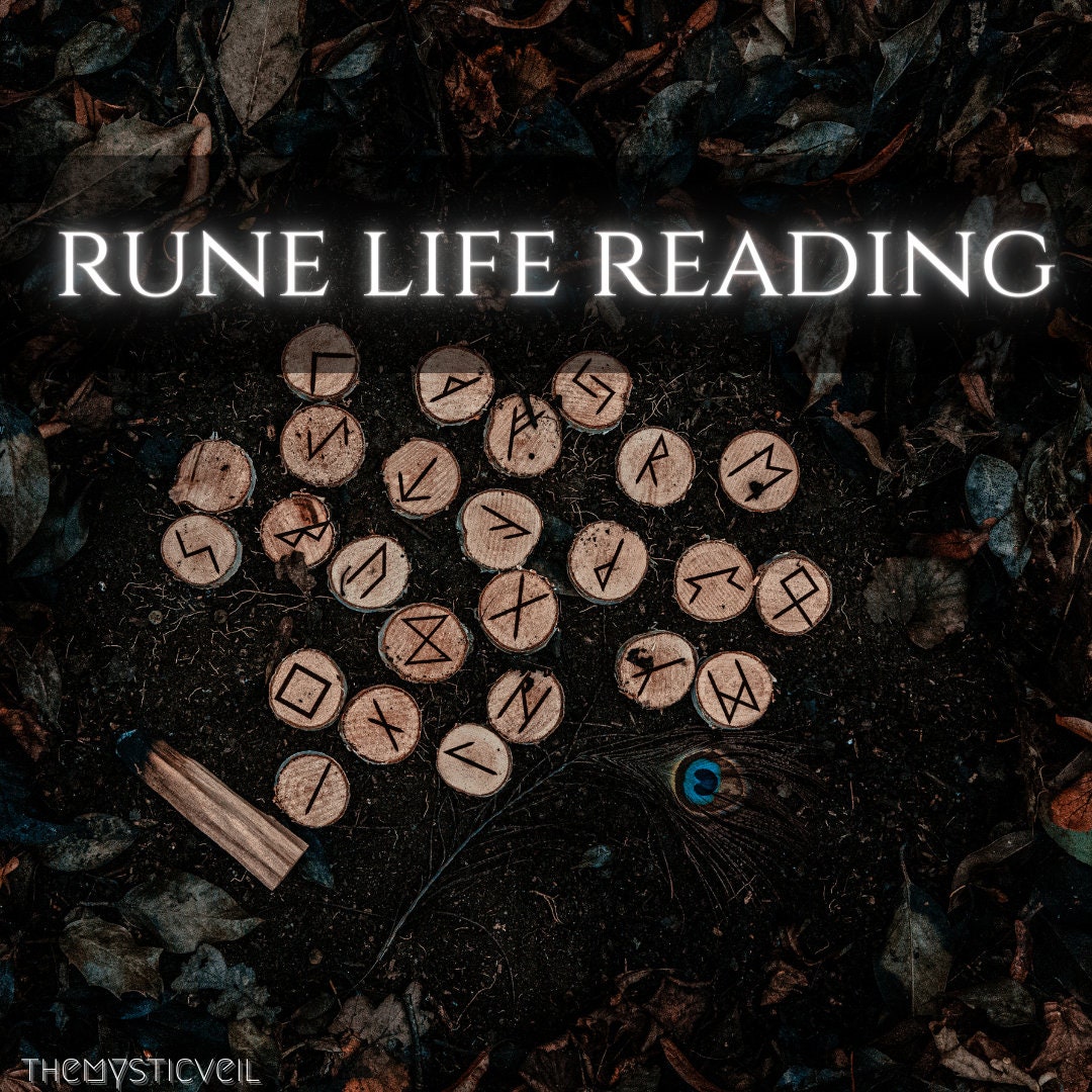 Rune Reading Past, Present, Future Advice From Gods Goddesses Karmic ...