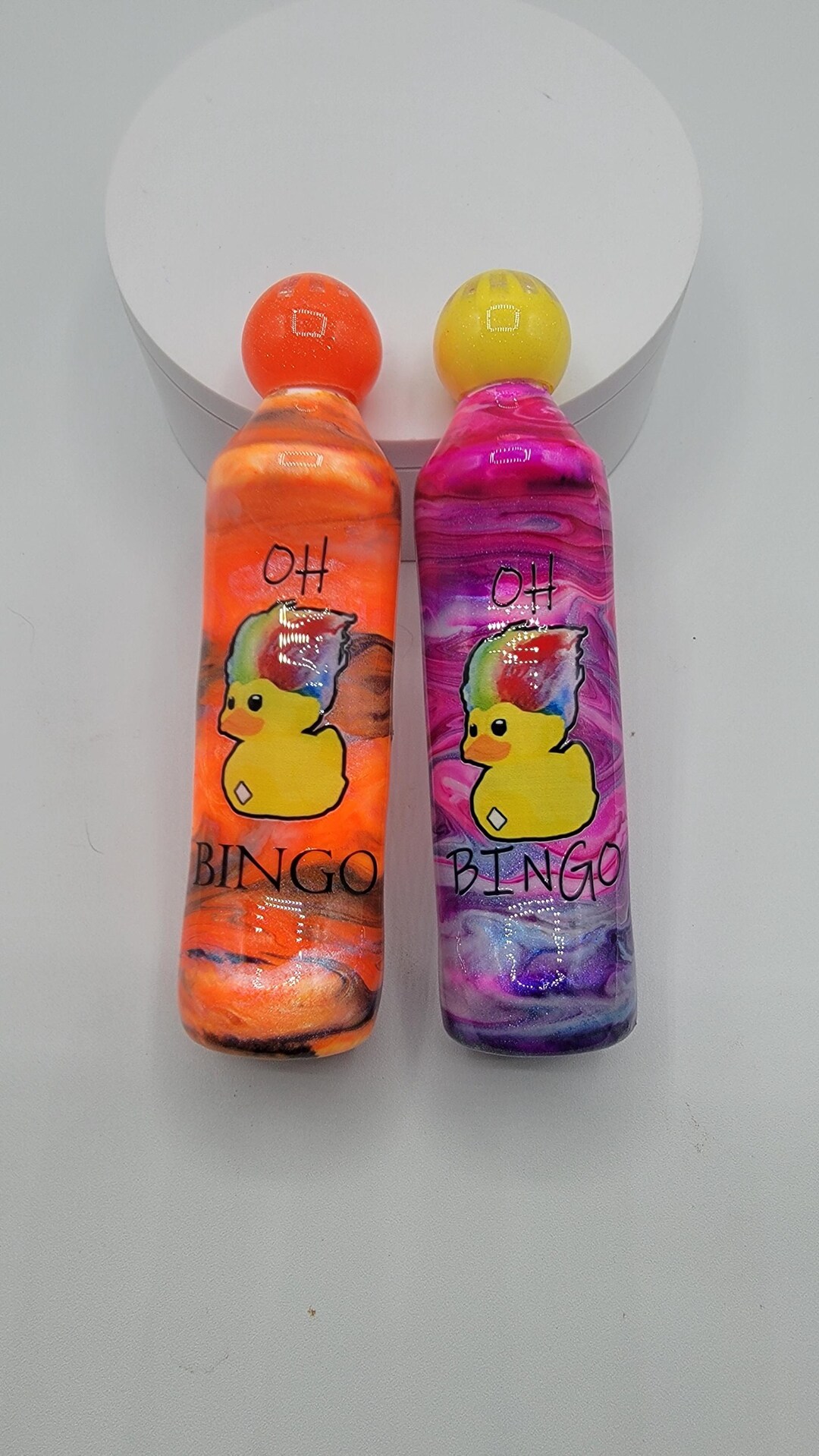 Oh Duck Bingo Dauber. Pull Tab Dauber. Glitter Bingo Dauber. 2 Pack - Etsy