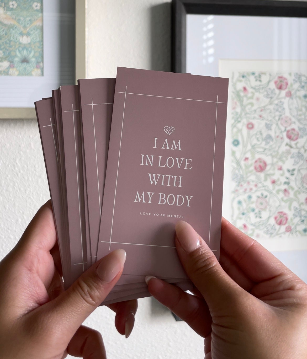 I Am Her Affirmation Cards | Self Love Tarot Cards | Healing Mantra ...