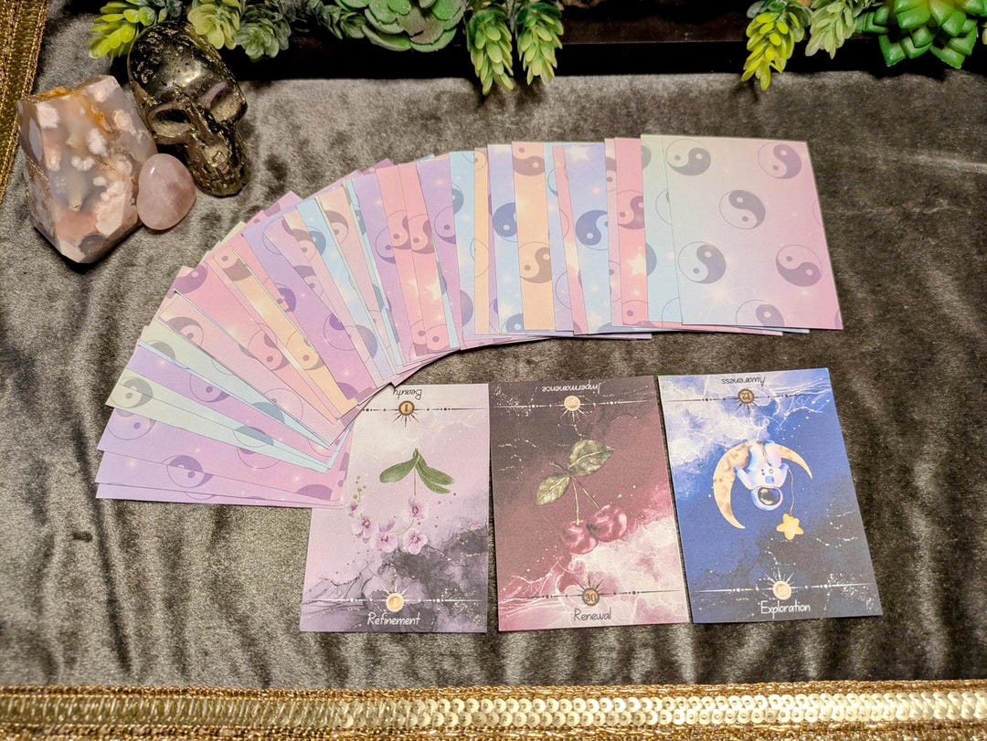 Shadow And Light Spectrum Oracle Printable Oracle Deck Etsy