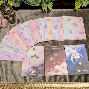 Shadow and Light Spectrum Oracle - Printable Oracle Deck - Etsy