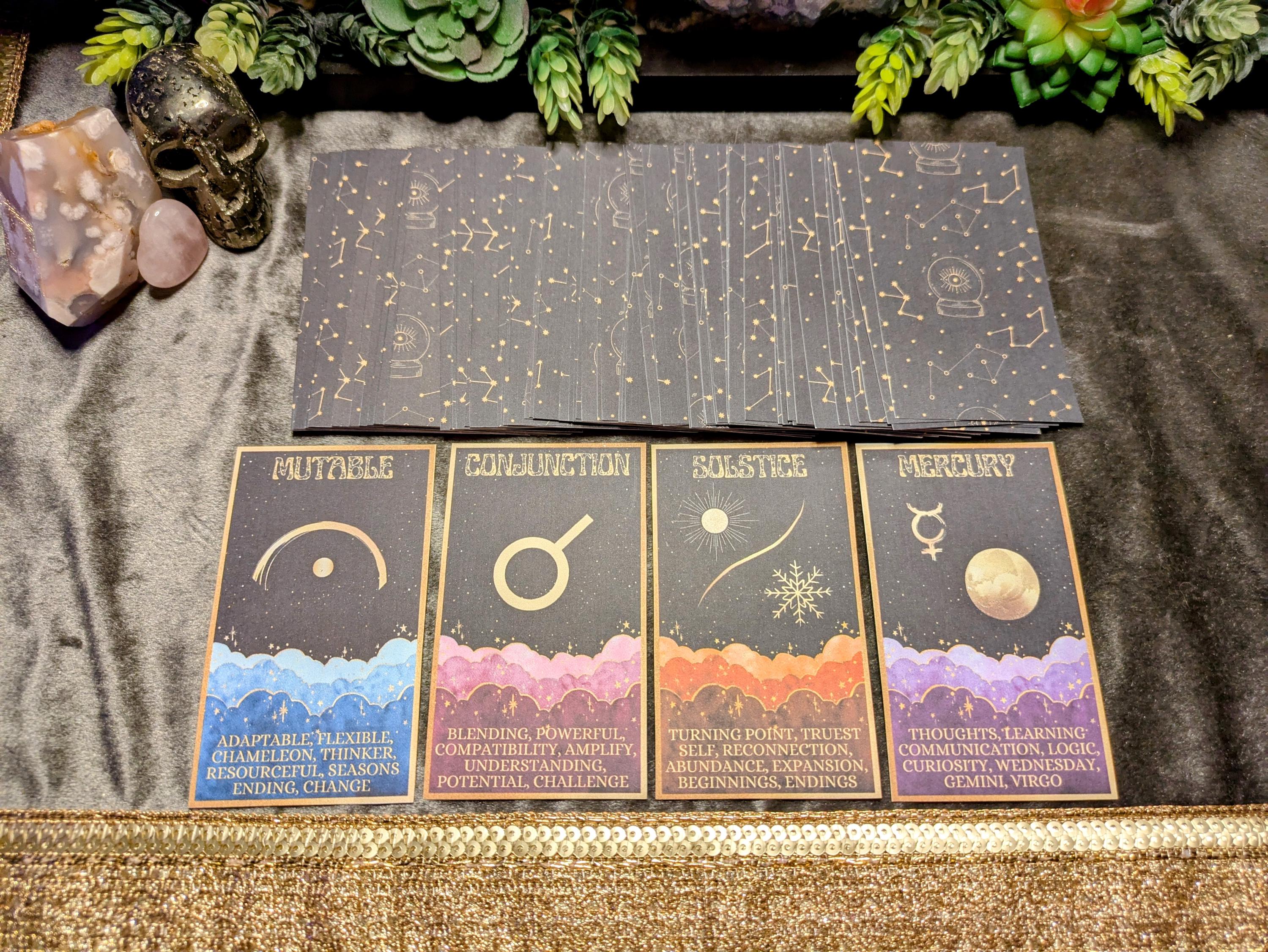 Golden Age Astrology Oracle - Printable Oracle Deck - Etsy