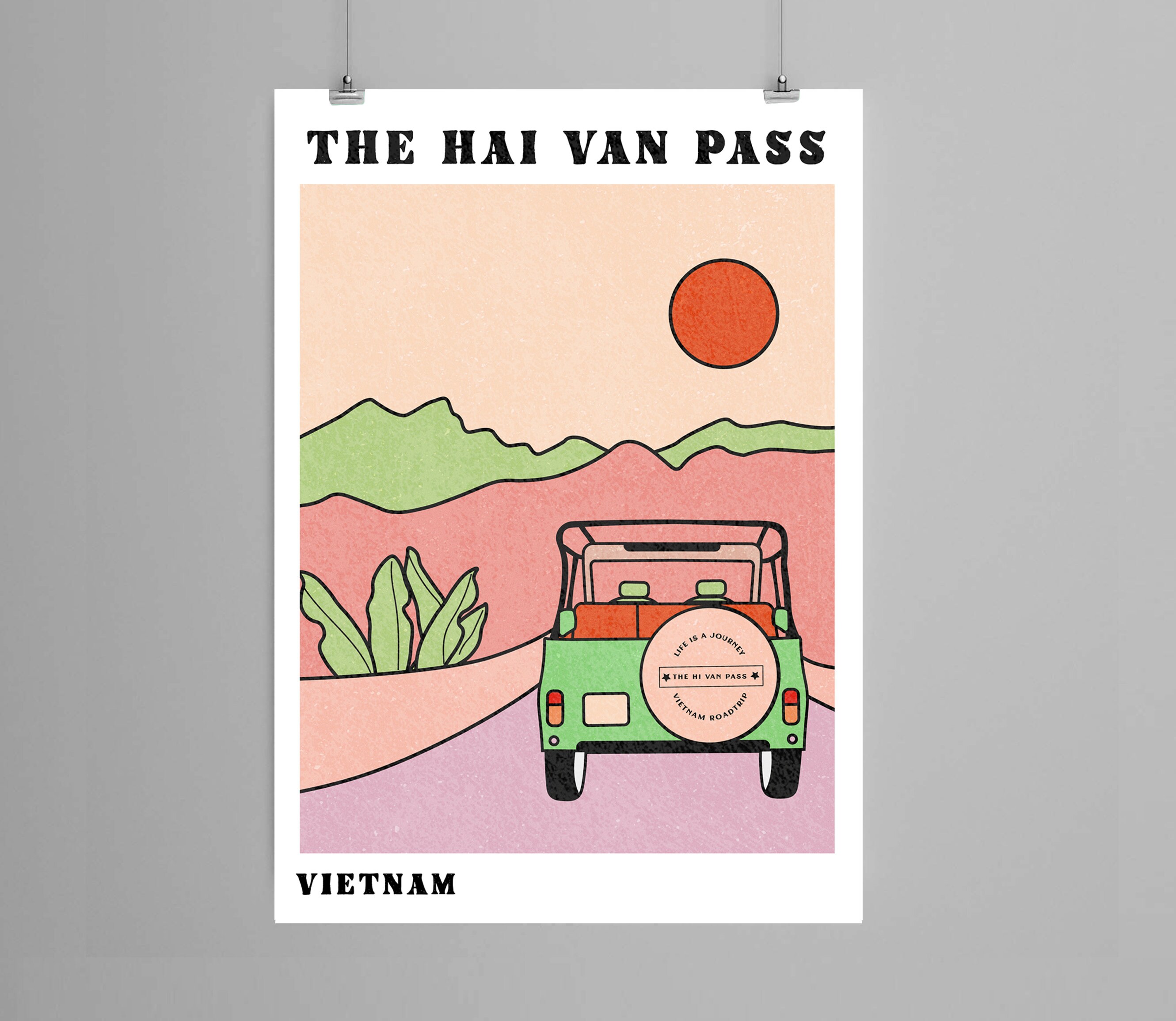 The Hai Van Pass Hue to Hoi an Vietnam Mountain Road Trip, Vietnam ...