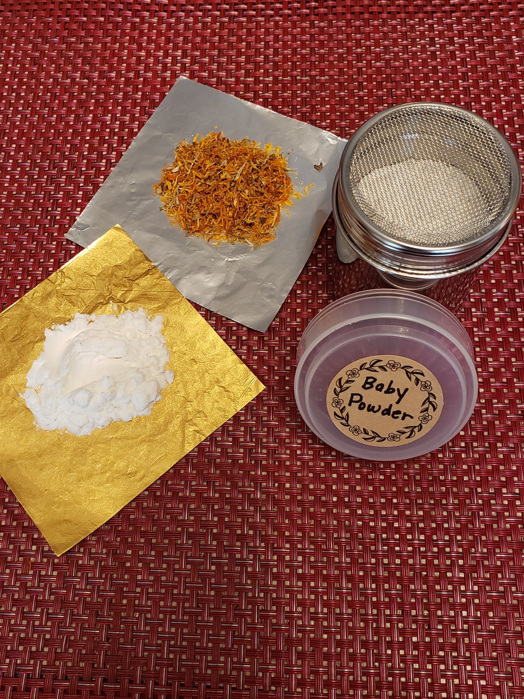 All Natural Organic Baby Powder With Arrowroot and Calendula - Etsy
