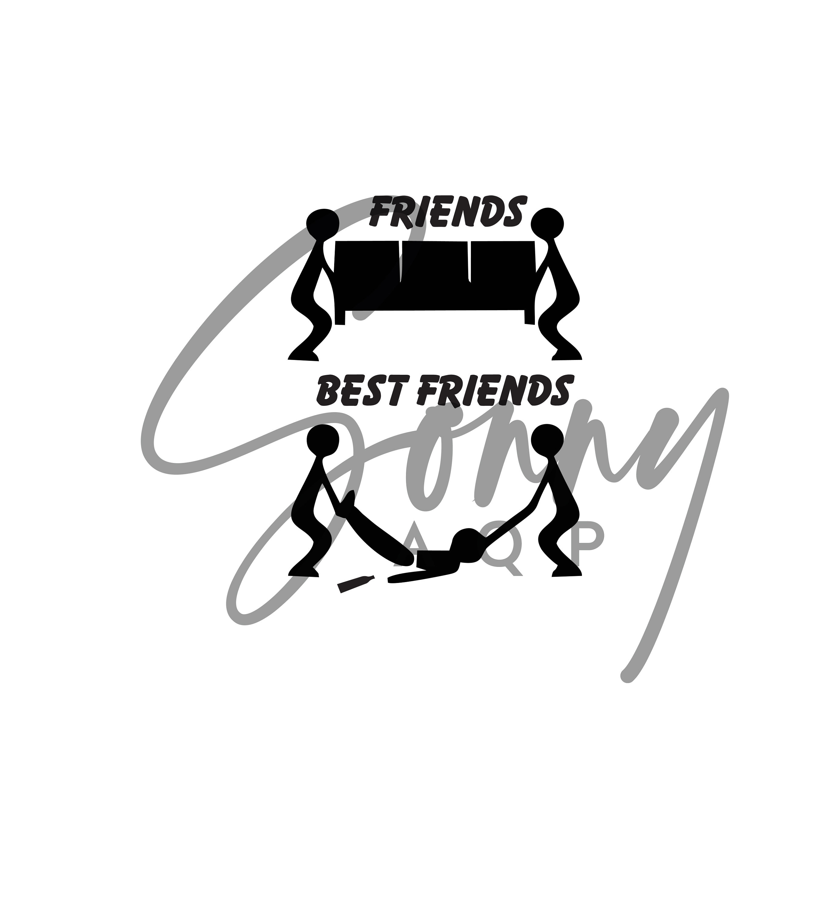Best Friends Logo SVG,EPS,PNG Printable for T-shirts, Cricut and More ...