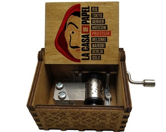 Wooden Money Box - Etsy