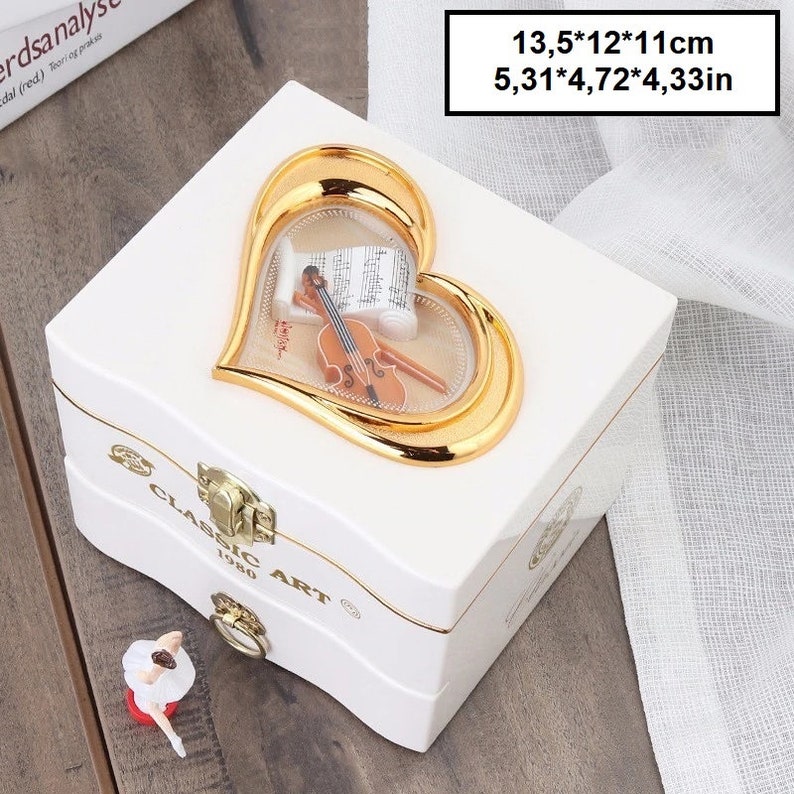 Jewelry Box Classic Rotating Dancer Ballerina Music Box - Etsy