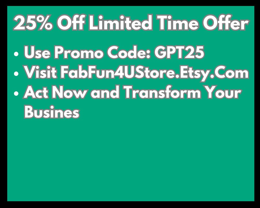 Chatgpt Prompts for Print on Demand Sellers Chat GPT Prompts for POD ...