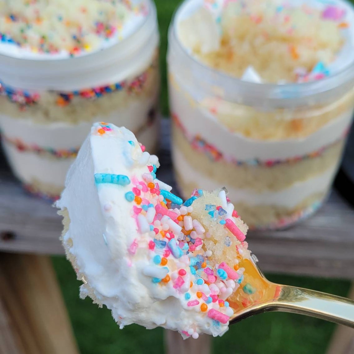 Birthday Cake Party Parfaits - Etsy
