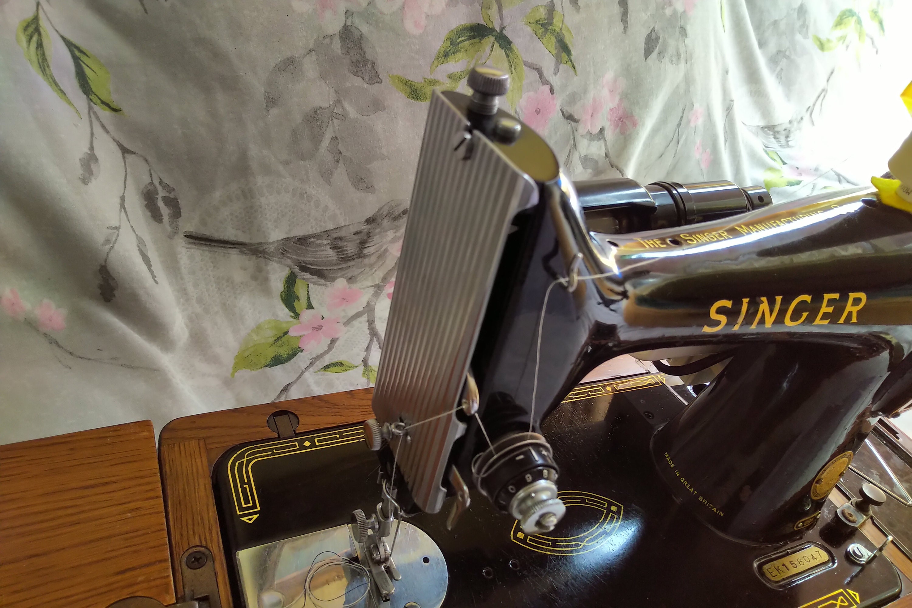 Vintage Electric Sewing Machine Singer Model No. 99K in Mock - Etsy