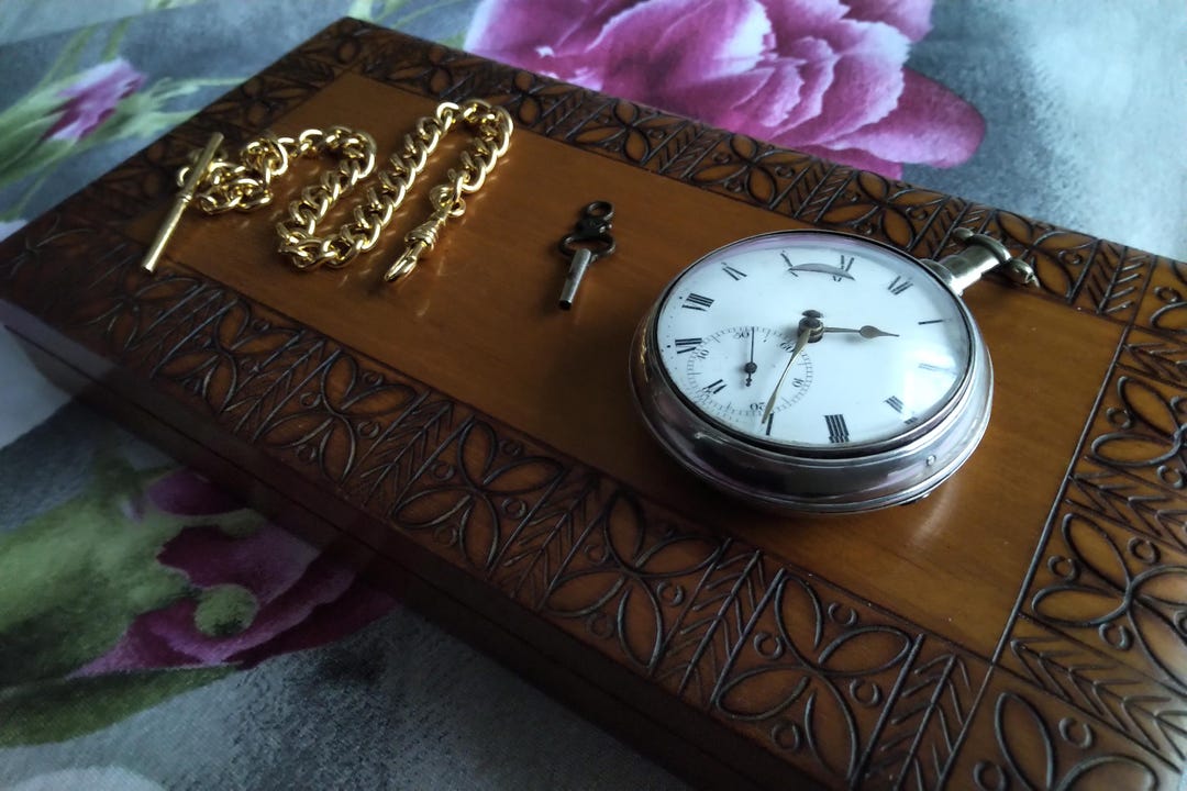 Antique Silver Verge Pocket Watch, Thomas Williams Watchmaker London ...