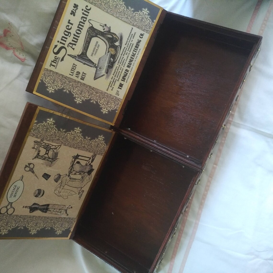 Antique Hand Crank Sewing Machine Singer Fiddlebase Model 12 - Etsy