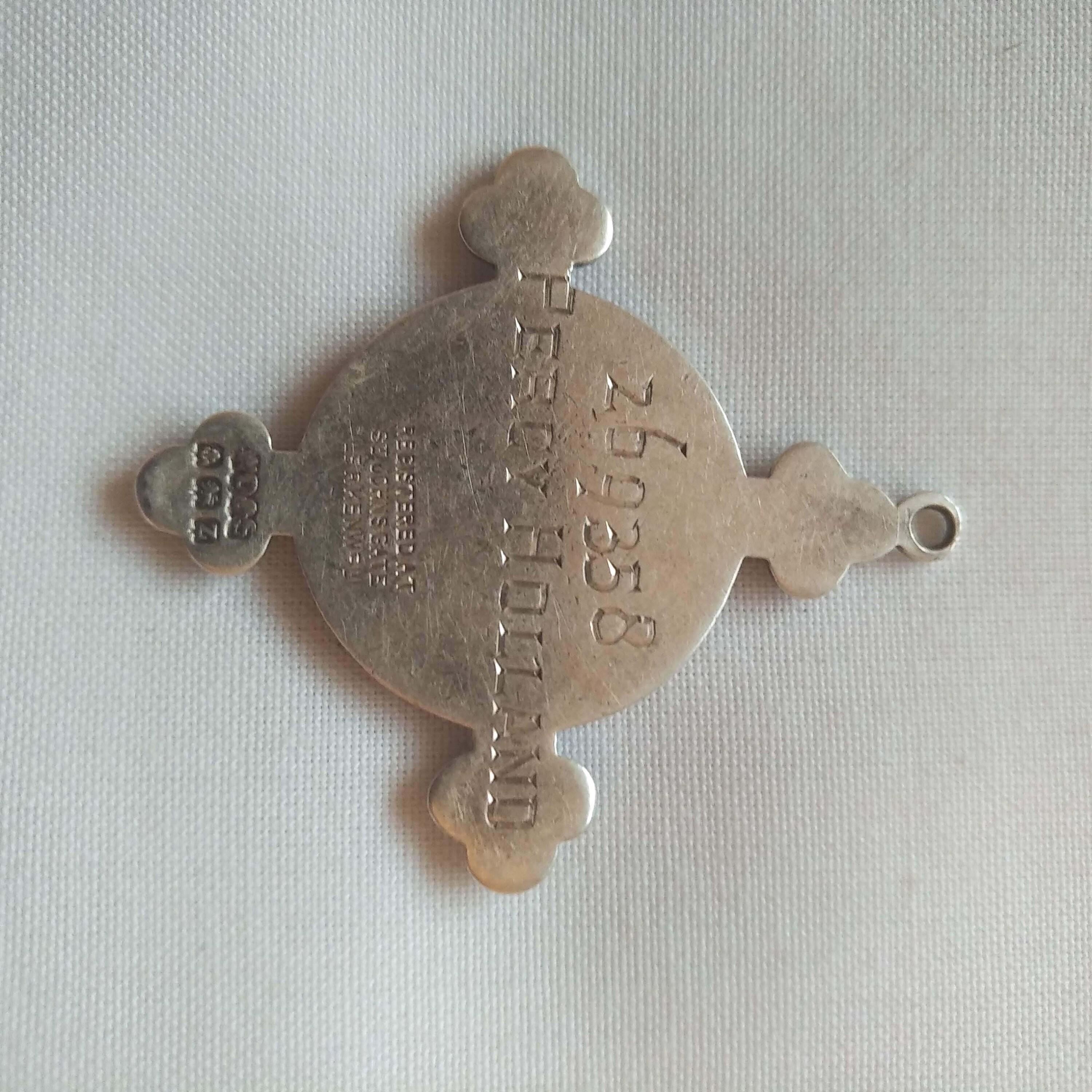 Antique Pocket Watch Chain Fob Solid Silver | Etsy