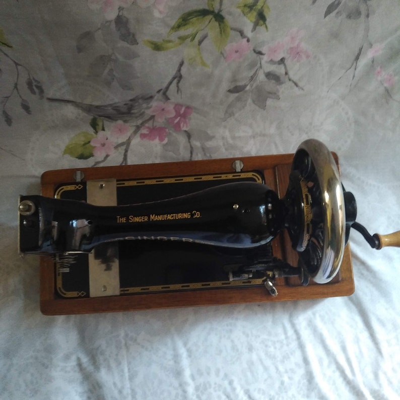 Antique Hand Crank Sewing Machine Singer Model No. 28K in a - Etsy