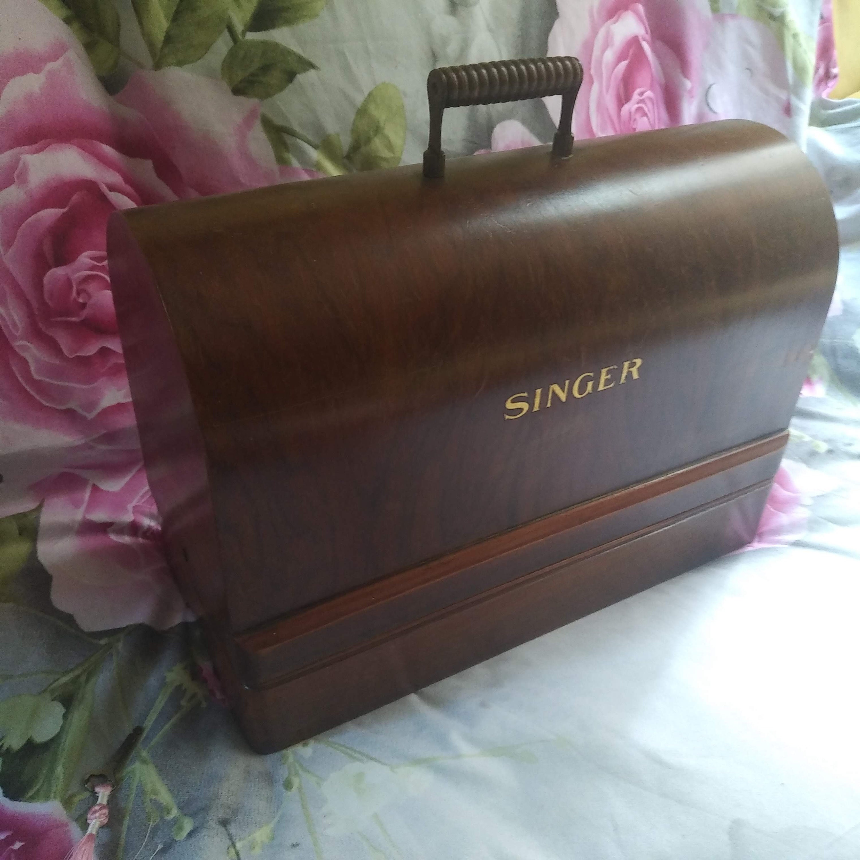 Vintage Hand Crank Sewing Machine Singer Model No. 99K in - Etsy