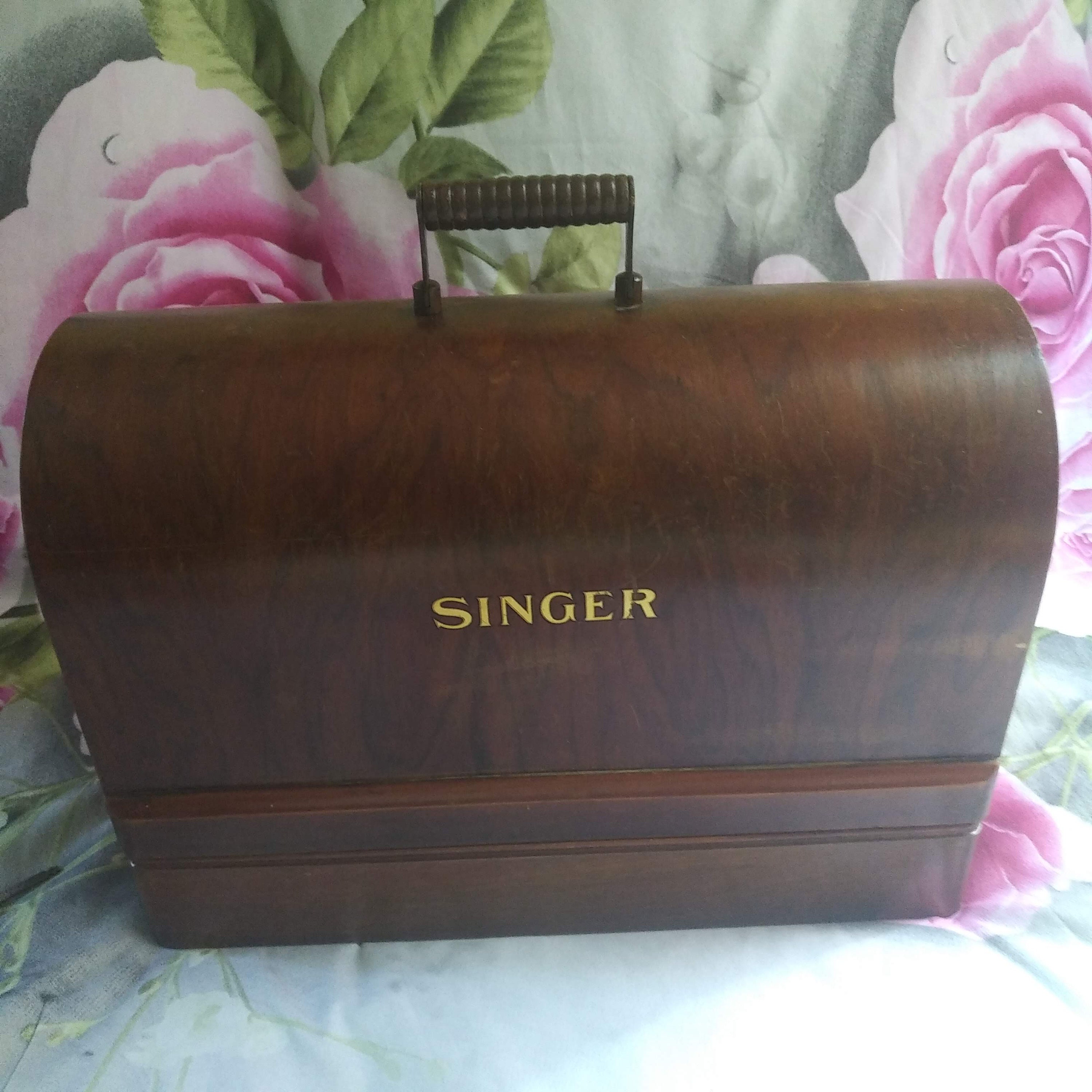 Vintage Hand Crank Sewing Machine Singer Model No. 99K in - Etsy