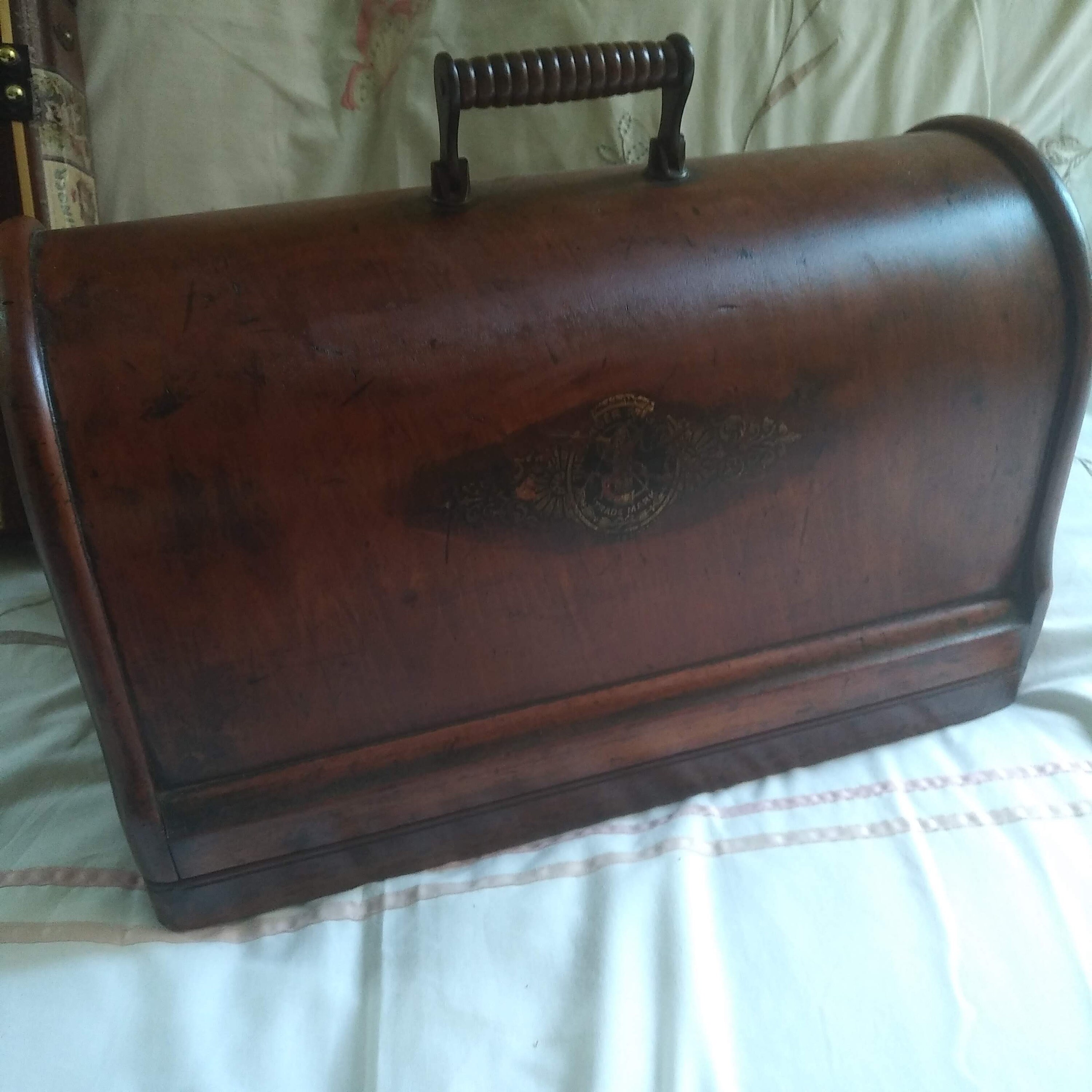 Antique Hand Crank Sewing Machine Singer Fiddlebase Model 12 - Etsy