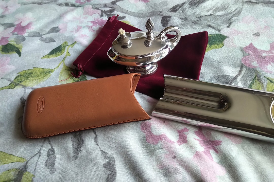 Antique George V (5th) Sterling Silver Cigar Lighter, Hallmarked Colin ...