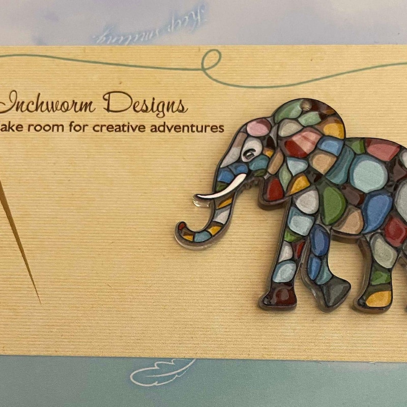 Elephant Mosaic - Etsy