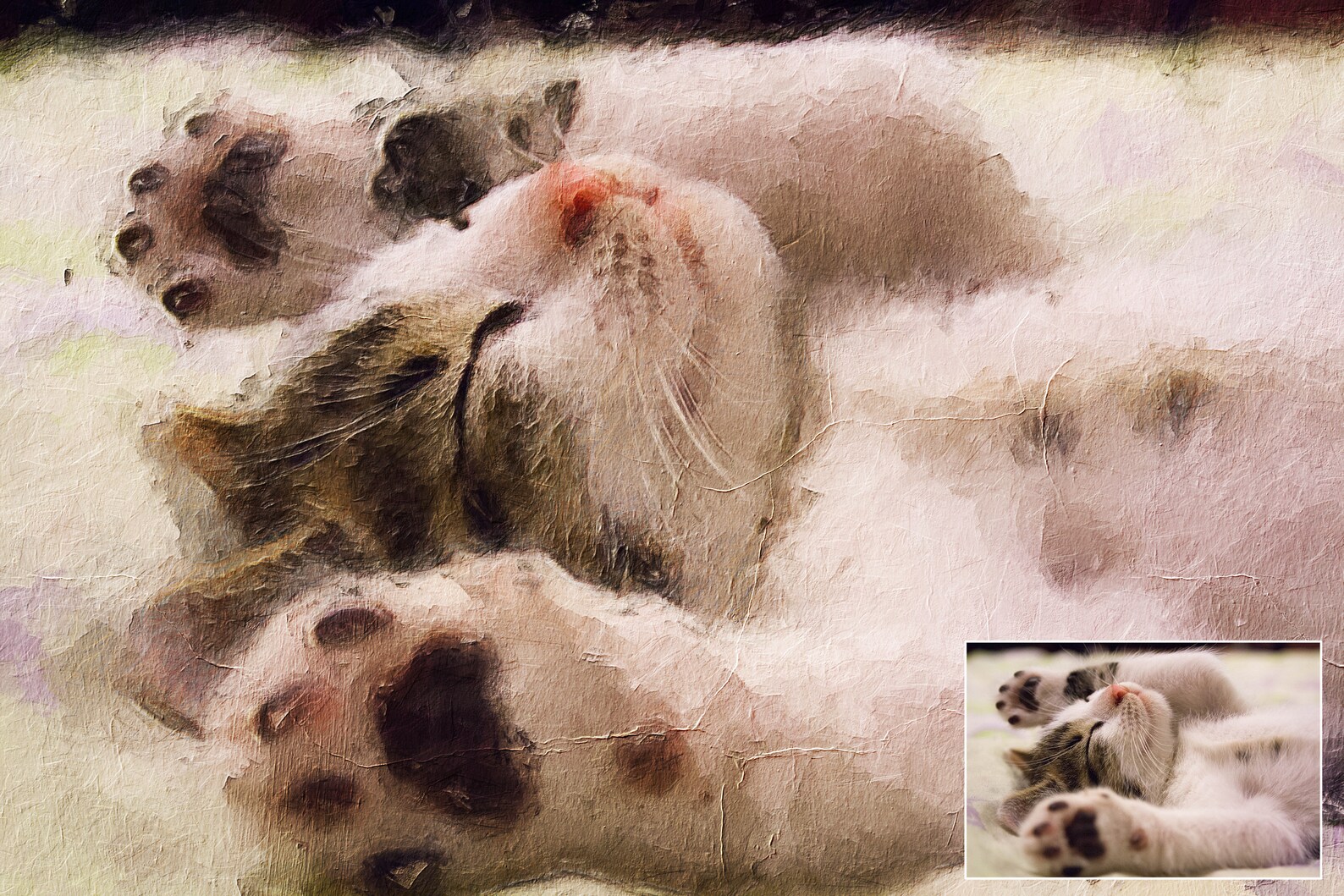 Custom Portrait Canvas Print. Personalized Digital Custom Painting ...