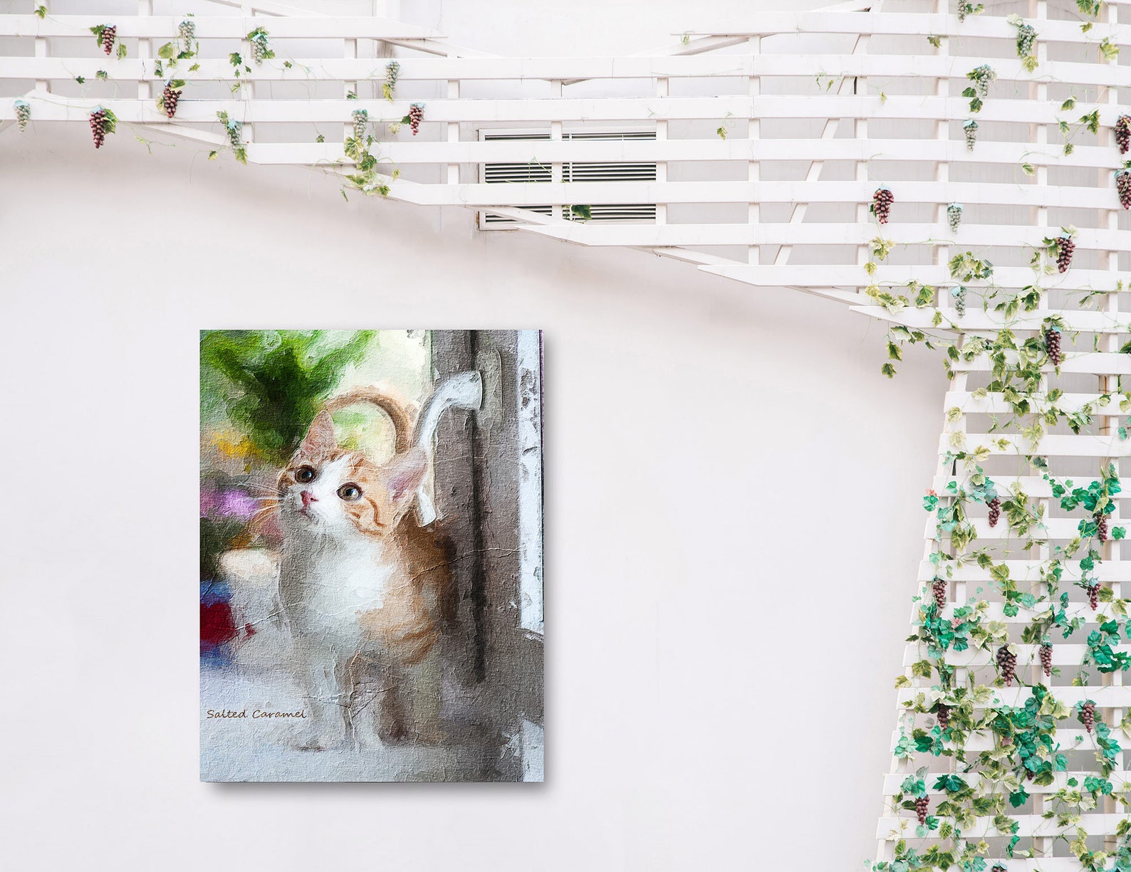 Custom Portrait Canvas Print. Personalized Digital Custom Painting ...