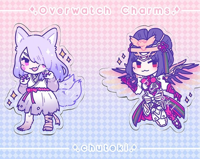 Overwatch Keychain Charm - Etsy Canada