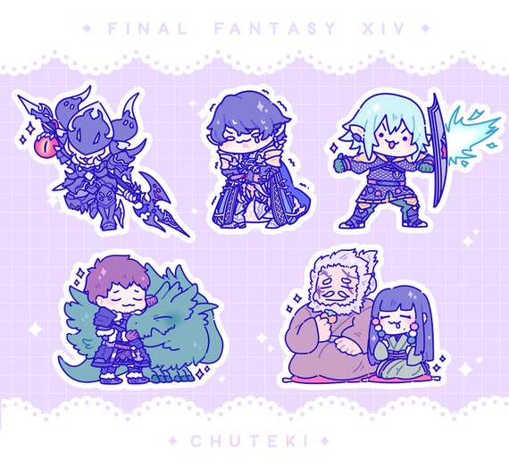 Final Fantasy XIV Stickers | Etsy