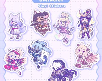 Overwatch Support Stickers // OW2 - Etsy