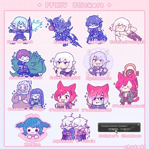 Final Fantasy XIV Stickers - Etsy