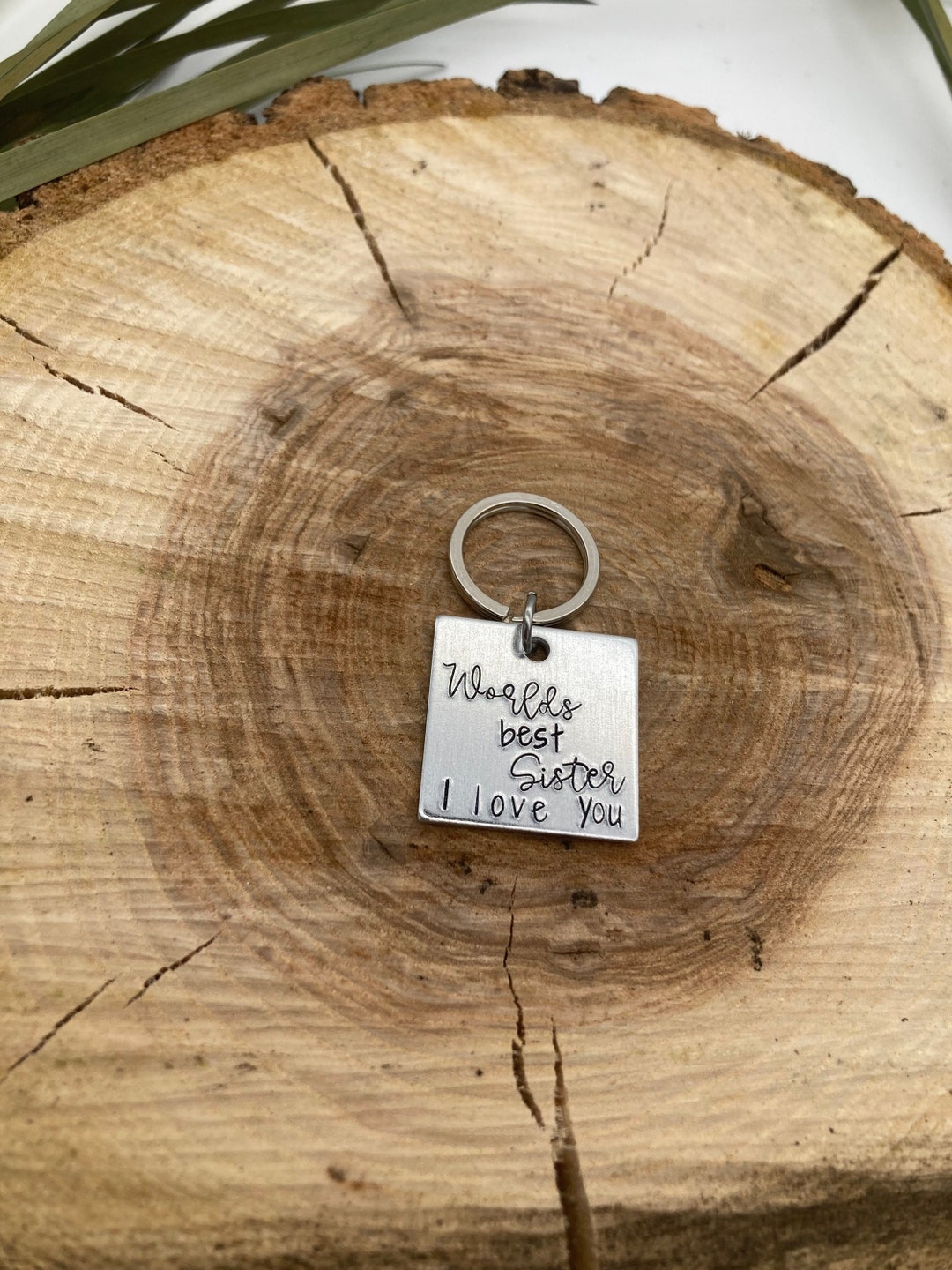Worlds Best Sister Keychain, Sister Gift, Mothers Day Gift, Stocking ...