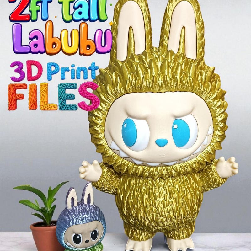 Labubu Stl File Labubu - Etsy