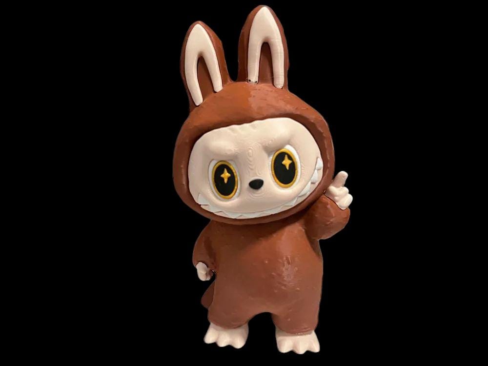 Labubu 3D Print Files 3mf, Over 70 Files Including a Commercial Use ...