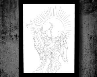 Naked Evil Poster - Etsy UK